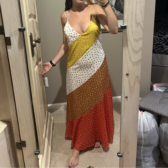 Dresses | Skylar And Rose Color Block Size M Maxi Dress | Poshmark